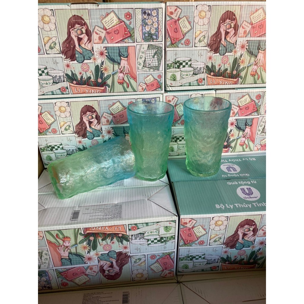 Bộ 3 Ly Tuyết Thủy Tinh 380ml | Shopee Việt Nam
