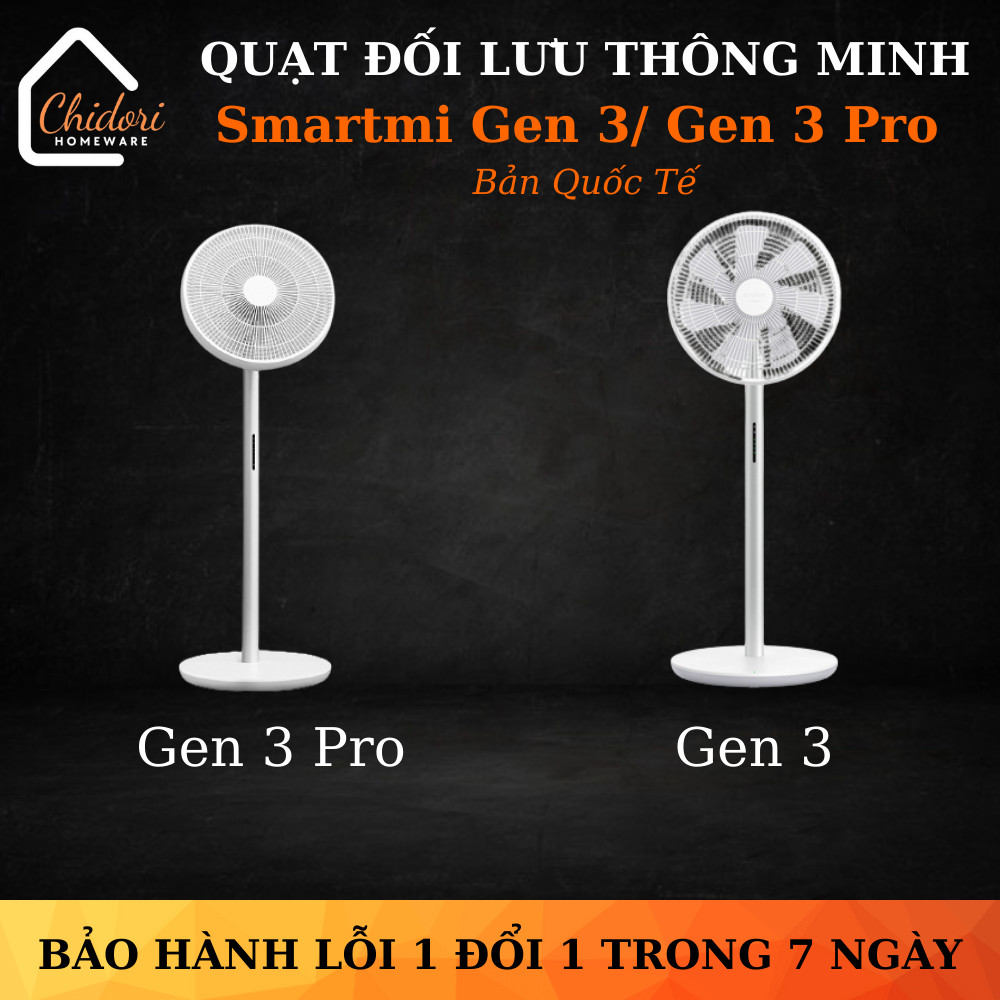 HOẢ TỐC - Quạt thông minh Xiaomi Gen 2S/ gen 3/ đối lưu gen 3 Pro (có ...