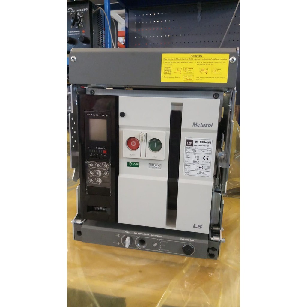 LS Cầu Dao Điện ACB Metasol 3 pha AN-10D3-10H AG6 1000A loại cố định ...