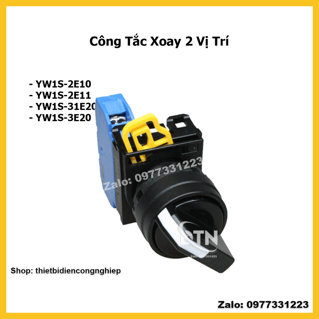Công Tắc Xoay 2 Vị Trí YW1S-2E10,YW1S-2E11,YW1S-31E20,YW1S-3E20 | Shopee Việt Nam
