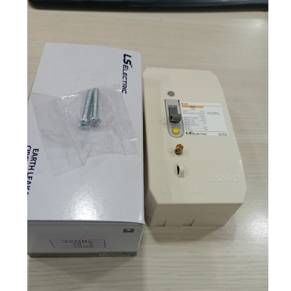 LS Cầu dao điện ELCB LS 2 pha loại chống rò điện 32GRc 15A 20A 30A | Shopee Việt Nam