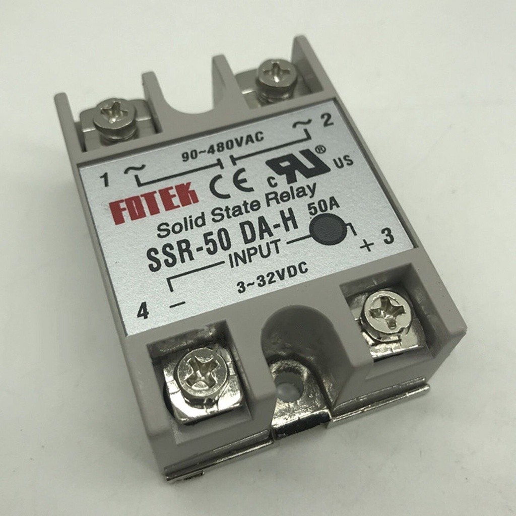 Relay bán dẫn Fotek SSR-50DA-H và đế tản nhiệt SSR | Shopee Việt Nam