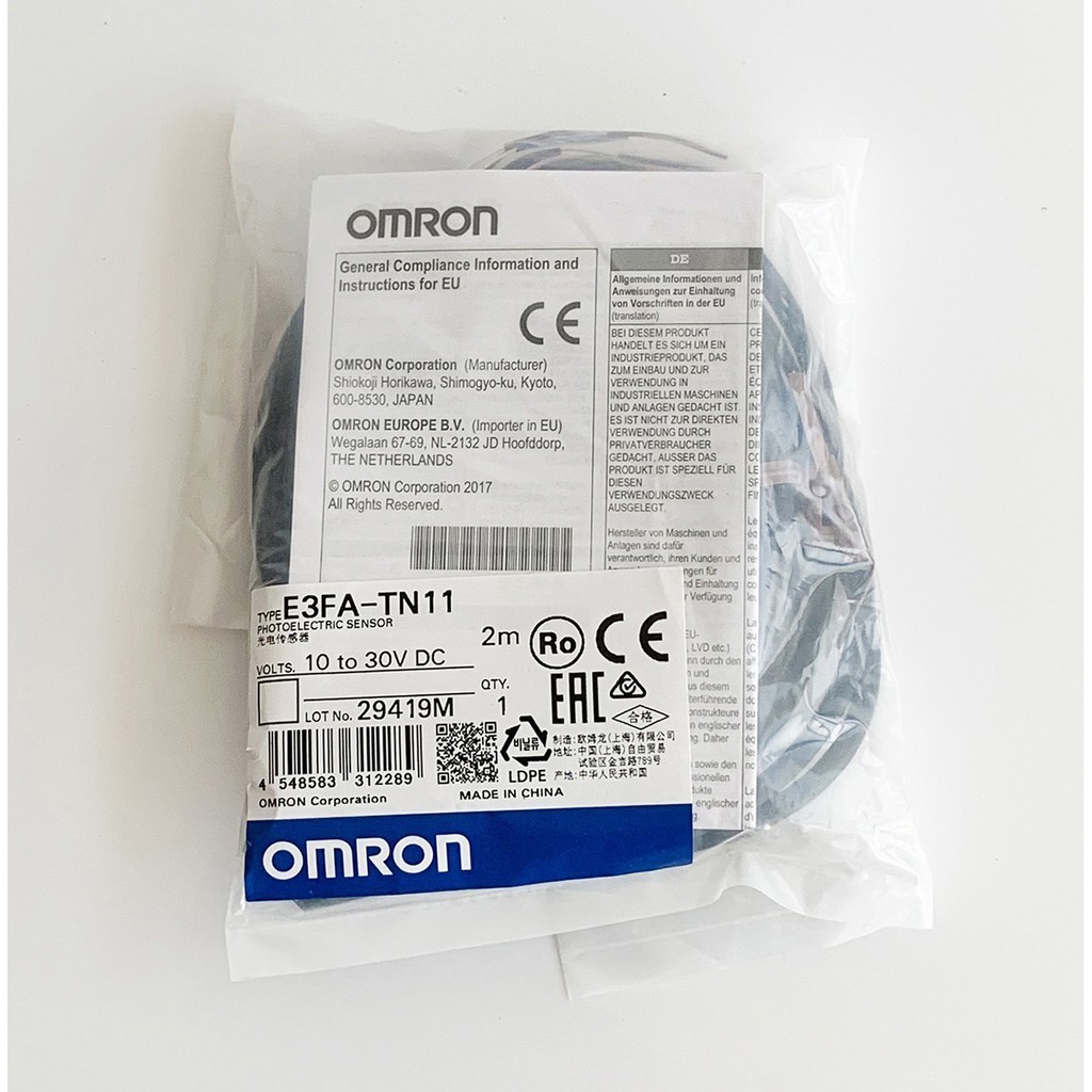 Cảm Biến Quang Omron E3FA-TN11 2M | Shopee Việt Nam