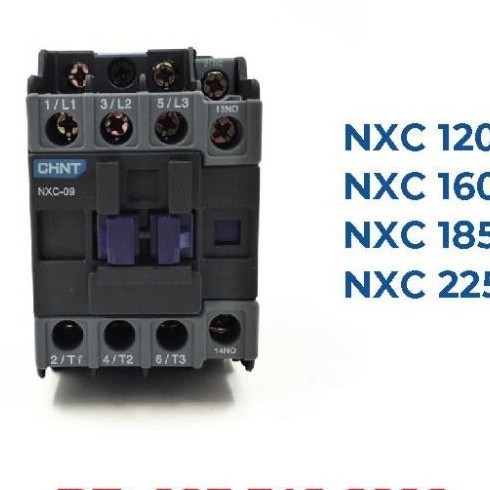Chint Contactor Khởi động từ 3P 220V 120A, 160A, 185A, 225A (NXC-120 ...