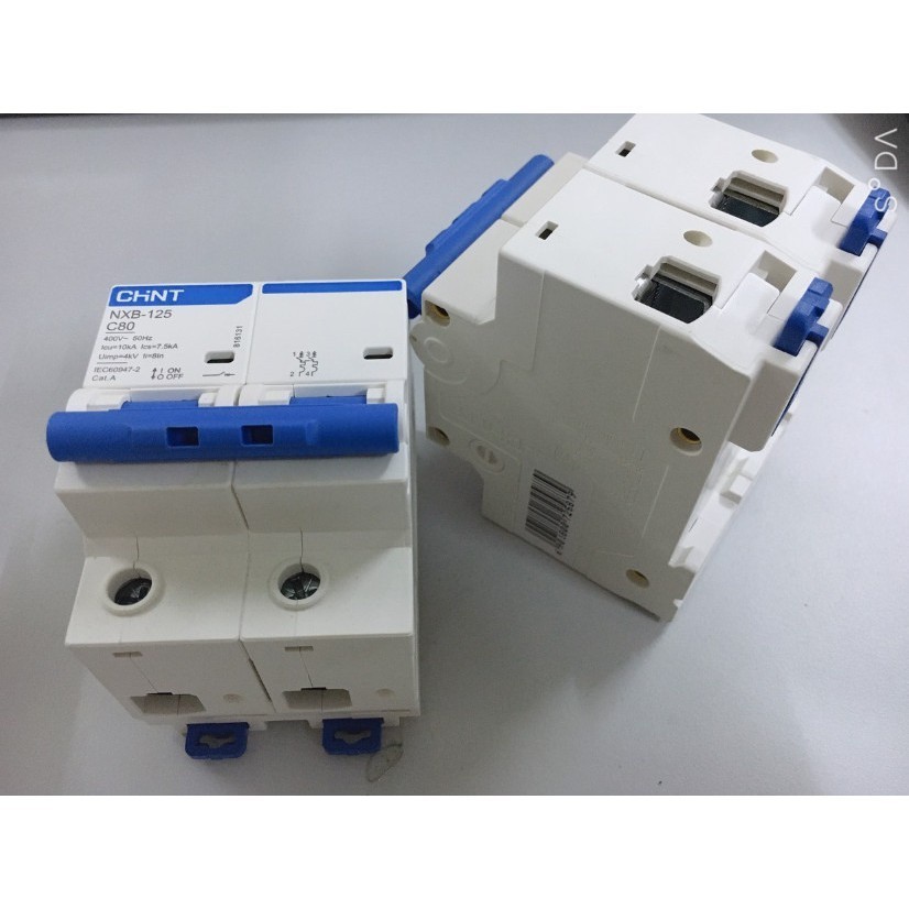 Chint MCB Aptomat Át cài 2P NXB-125 C80 C100 C125 2 pha | Shopee Việt Nam
