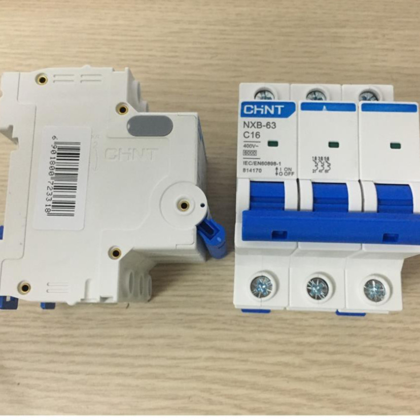 Chint MCB Aptomat (át cài) NXB-63 3P 6A~63A C6 C10 C16 C20 C25 C32 C40 C50 C63 3 pha | Shopee ...