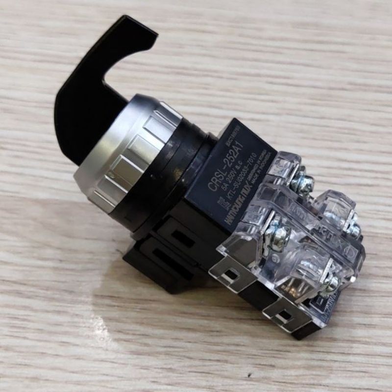 HanYoung Công tắc chuyển mạch 3 vị trí phi 25 CRSL-253A1 và phi 30 CRSL-303A1 6A/250VAC/1NO+1NC ...