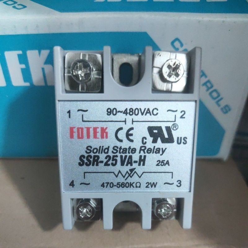 Rơ le bán dẫn Solid FOTEK SSR 25AA-H, 25DA-H, 25DD-H, 25VA-H | Shopee Việt Nam
