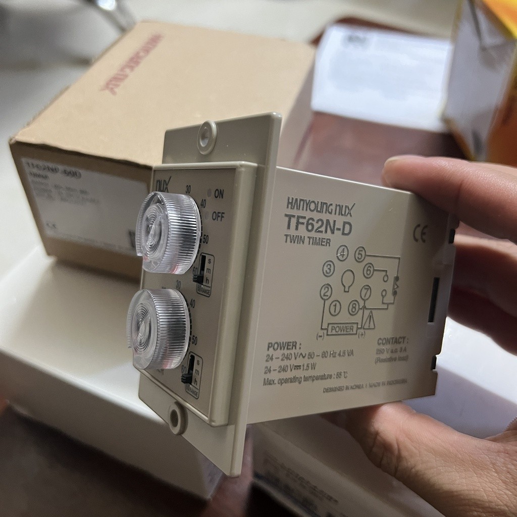 Timer Hanyoung TF62N-P-60D Rơ Le Thời Gian Luân Phiên | Shopee Việt Nam
