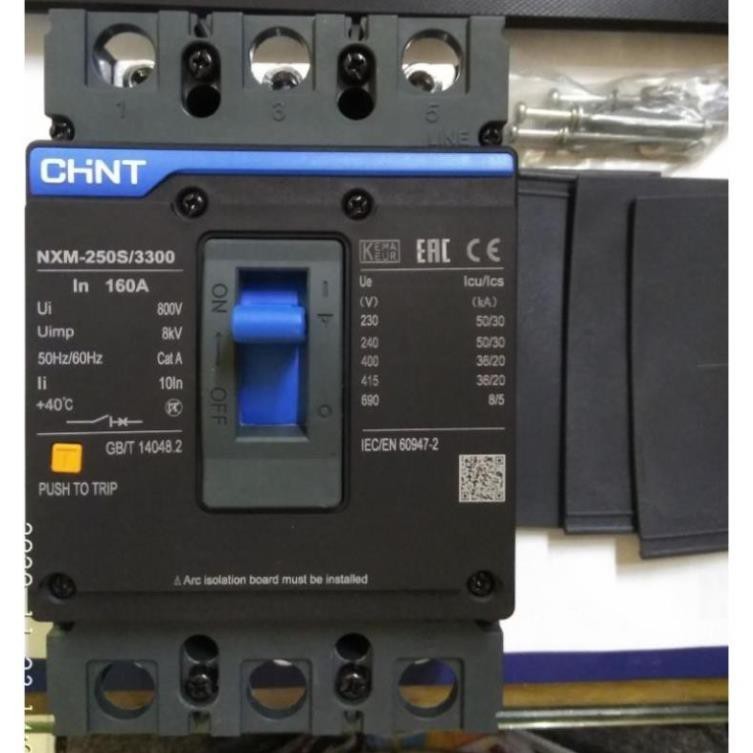 Chint MCCB Aptomat át khối 3 pha NXM-250S/3300 160A - 200A - 250A Chint | Shopee Việt Nam