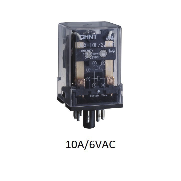 Chint Rơ le trung gian relay 10A CHINT (8 chân tròn) JQX-10F/2Z (hàng chính hãng) | Shopee Việt Nam