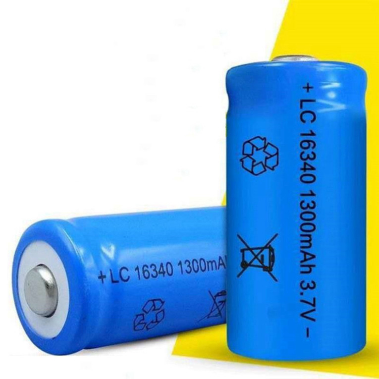 Pin 16340 pin dung lượng 1300mAh | Shopee Việt Nam