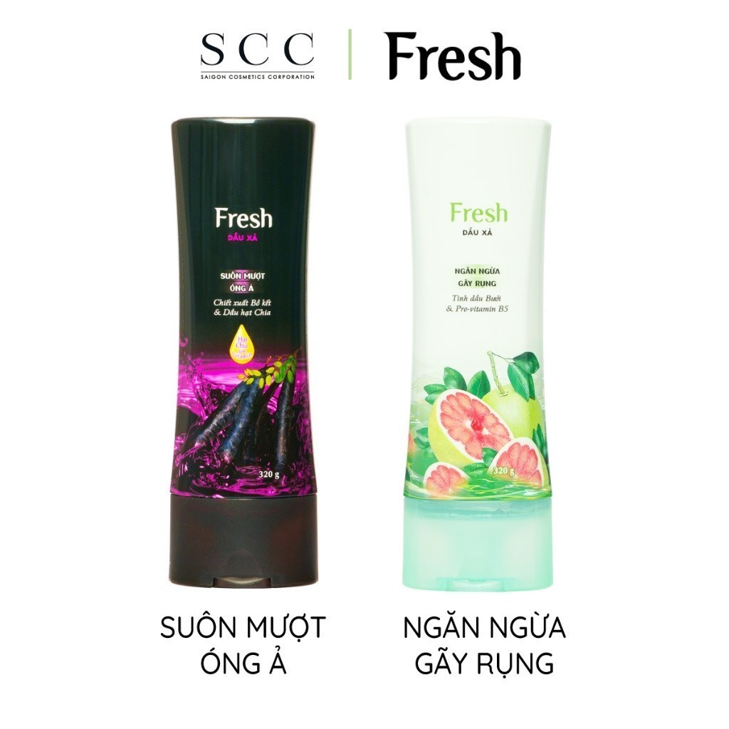 [HB GIFT] Dầu xả Fresh 320g (Tinh dầu bưởi/ Bồ kết) | Shopee Việt Nam