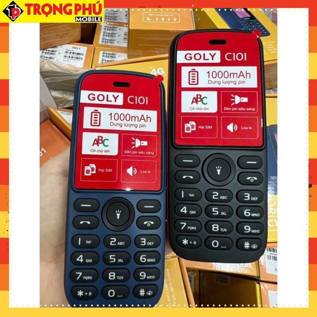 Điện thoại Goly C101 4G Chính hãng | Shopee Việt Nam