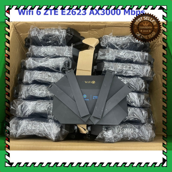 THANH LÝ ๑ Khám Phá Sức Mạnh của Bộ Phát Router Wifi6 ZTE E2623 AX3000 ...