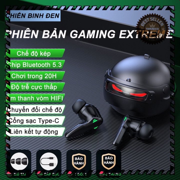 THANH LÝ ๑ Tai Nghe Gaming H03 Tai Nghe Không Dây Bluetooth 5.3 Âm ...