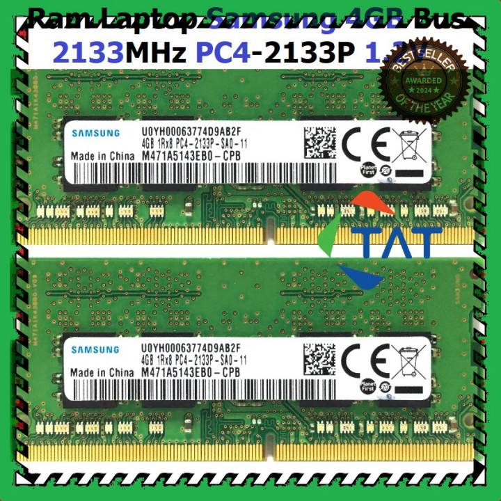 THANH LÝ ๑ Ram Laptop DDR4 Samsung 4GB Bus 2133MHz PC4-2133P 1.2V Chính ...