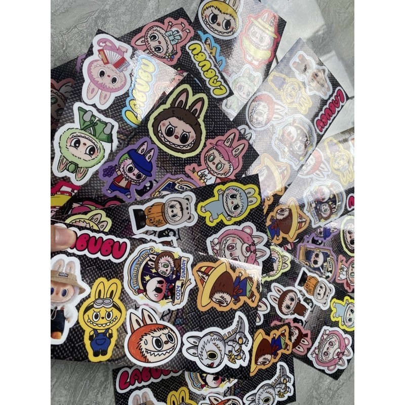 Tấm logo stiker labubu 100x190mm | Shopee Việt Nam