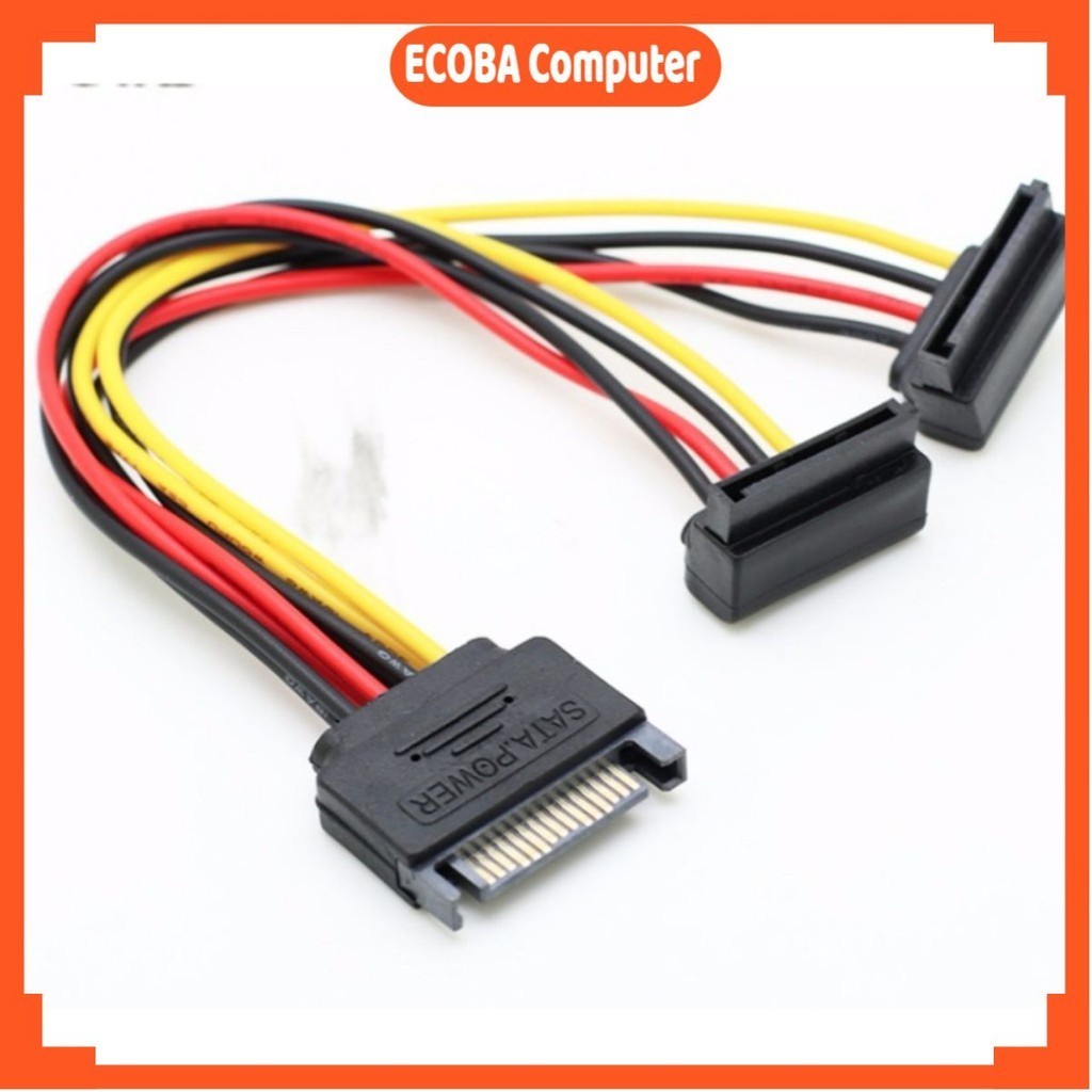 Cáp Chia Nguồn SATA 1- 2 dây cáp tín hiệu sata giá rẻ ECOBA | Shopee ...