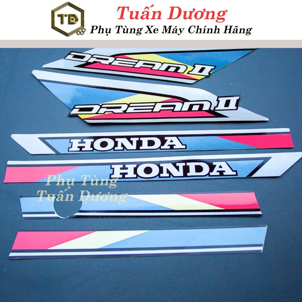 Tem Dream Thái Hồng TD Gắn Dream Hàng Cao Cấp [ Tem 3 Lớp ] - Tem Dán ...
