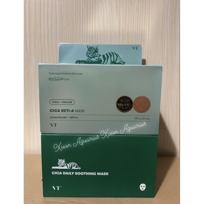 (Sẵn) Mặt nạ VT Cosmetics daily mask sheet Cica hộp 30 miếng | Shopee ...