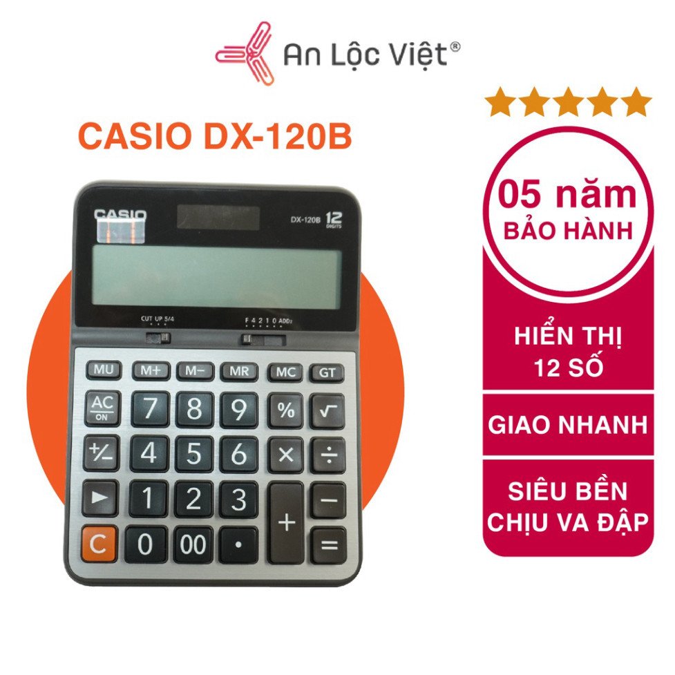 (loại 1) Máy tính Casio DX-120B chính hãng | Shopee Việt Nam