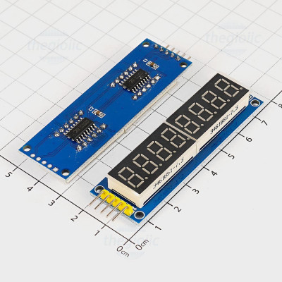 Mạch LED Module 8 Số LED 7 Đoạn 0.36inch 74HC595 3.3-5VDC//38 smart.hcm ...