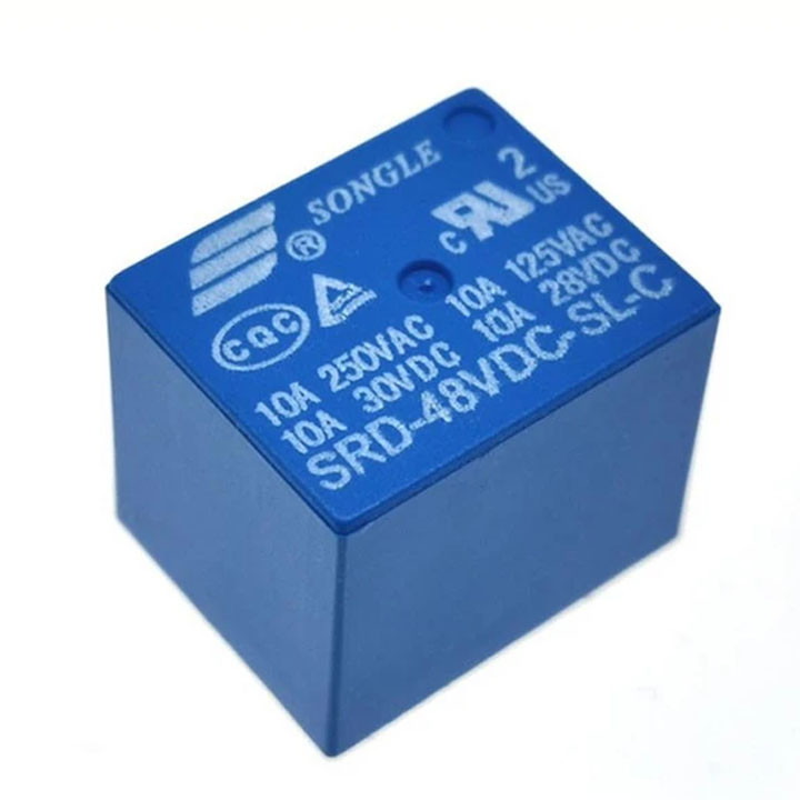 Relay 48V 10A 5 Chân SRD-48VDC-SL-C | Shopee Việt Nam