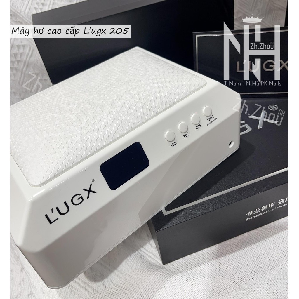 Máy hơ gel LUGX 205 chính hãng 72W 69 bóng LED/UV - Máy hơ móng nail Lugx cao cấp, tốt hơn máy ...