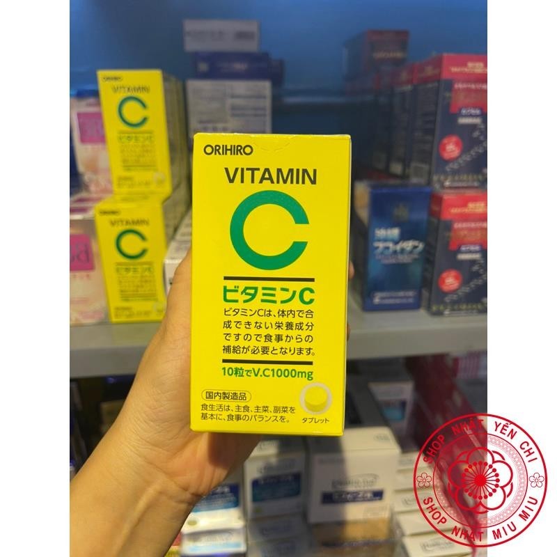[Chuẩn nội địa] Lọ đựng viên Vitamin c orihiro 300 viên Nhật Bản ...