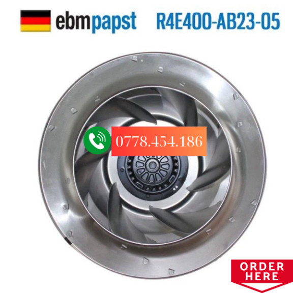 [New] Quạt Ebmpapst R4E400-AB23-05 270W ABB Biến Tần Quạt | Shopee Việt Nam