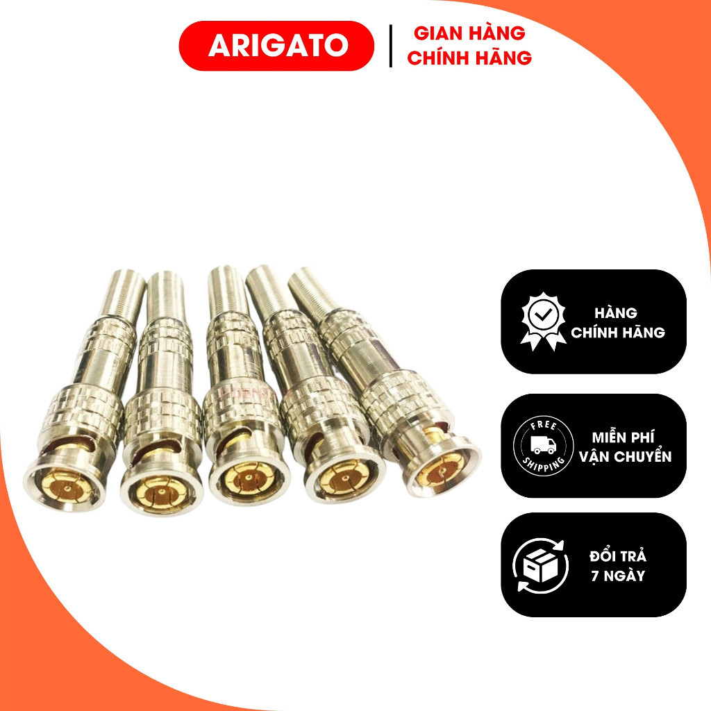Jack BNC Lò Xo BNC F5 Cho Dây Tín Hiệu Đồng Trục Camera HOANG NGUYEN PC JBNC1 | Shopee Việt Nam