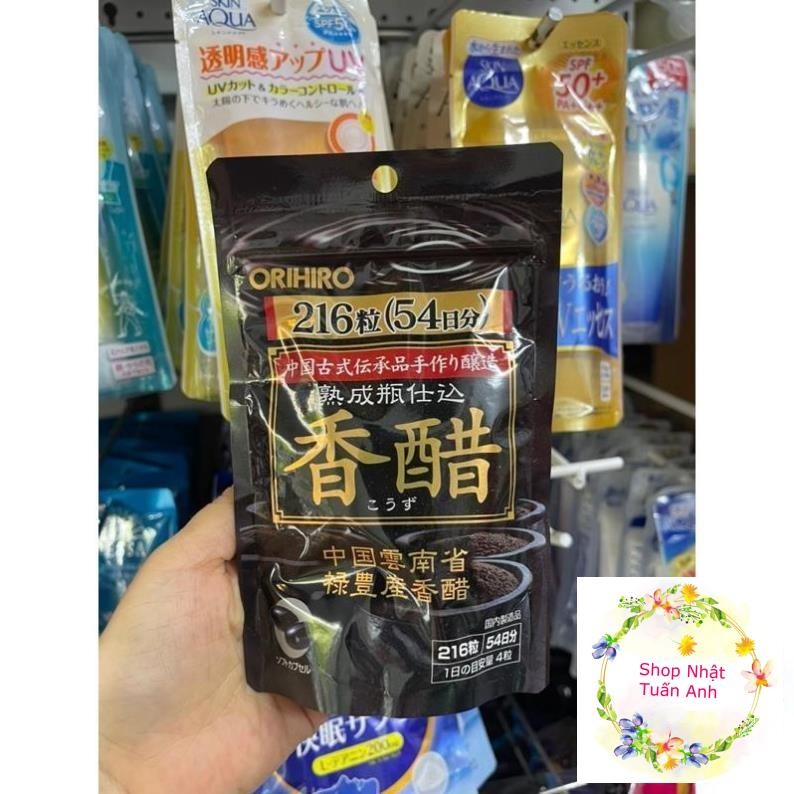 Viên giảm cân nhật bản-ORIHIRO, Dấm đen Orihiro Nhật Bản | Shopee Việt Nam