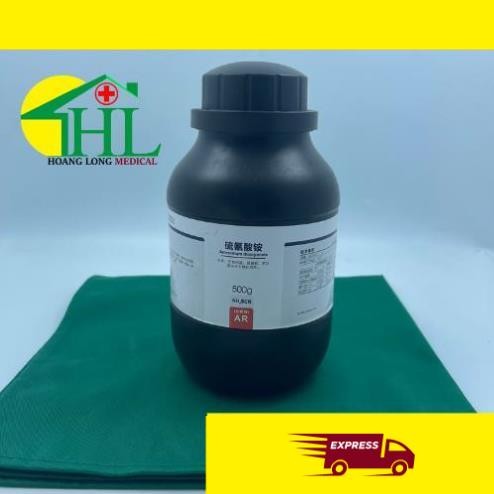 Hoá chất NH4SCN lọ 500g Ammonium thiocyanate amoni Amoni thioxianat ...