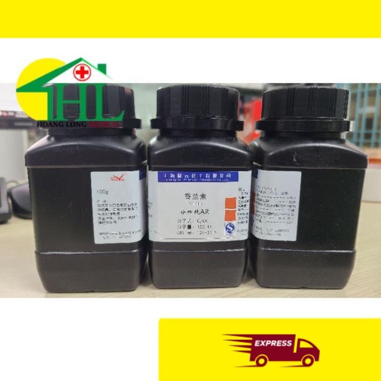Hóa chất vanillin 99.5% C8H8O3 CAS 121-33-5 lọ 100g vanilin tinh khiết | Shopee Việt Nam