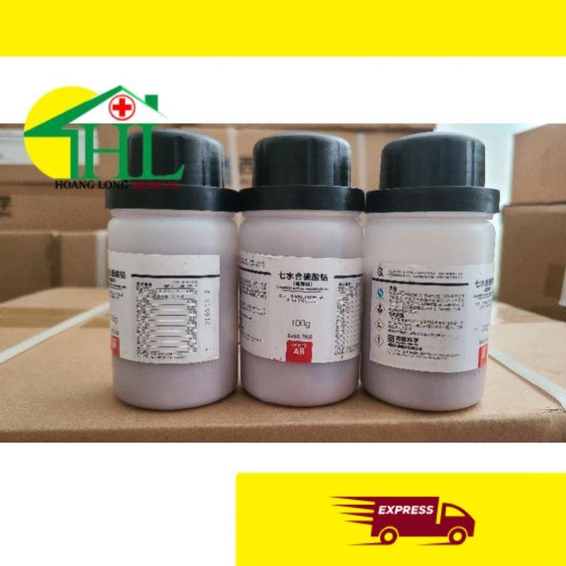 Hóa chất : Cobalt(II) Sulfate heptanhydrate CoSO4 7H2O 100g T.Quốc ...