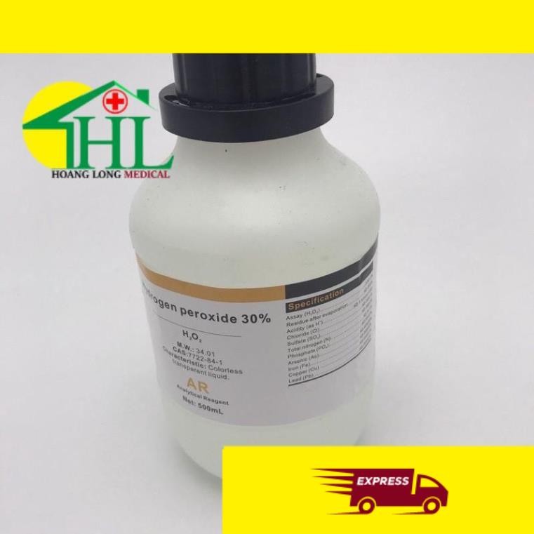 Oxy già Hydrogen peroxide H2O2 30% tinh khiết 500ml | Shopee Việt Nam
