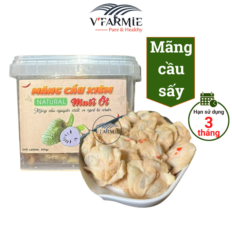 Mãng cầu sấy muối ớt chua cay sấy dẻo có kèm muối tôm 220g và 260g | Shopee Việt Nam