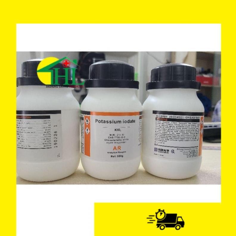Hóa chất : KIO3 Potassium Iodate 500g T.Quốc | Shopee Việt Nam