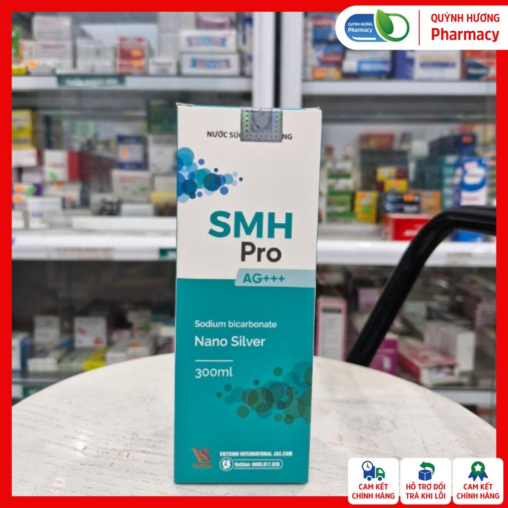 Nước súc miệng SMH PRO AG+ ngăn ngừa vi khuẩn, mùi hương dễ chịu, an ...