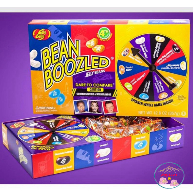 Kẹo Thối Hộp 100g Bàn Xoay Bean Boozled Harri Potter kẹo thúi đình đám ...