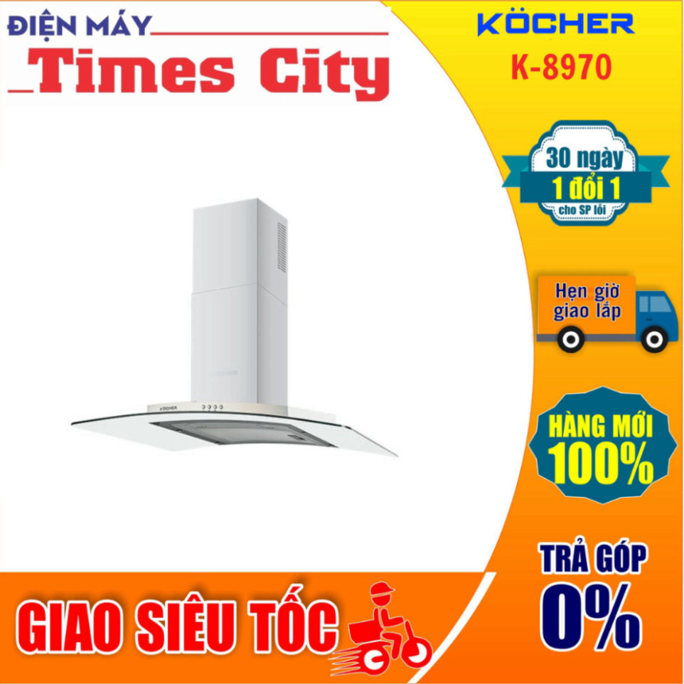 Máy hút mùi Kocher K-8970 chính hãng 100% chính hãng 100% | Shopee Việt Nam