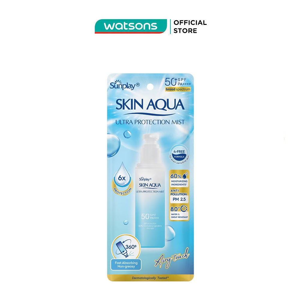 Xịt Chống Nắng Sunplay Skin Aqua Ultra Protection Mist SPF50+/PA++++ 60ml | Shopee Việt Nam