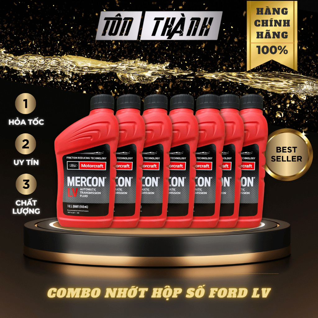 [ Combo ATF ] Dầu số tự động Ford Ranger, Mazda BT50, Ford Everest Dầu ...