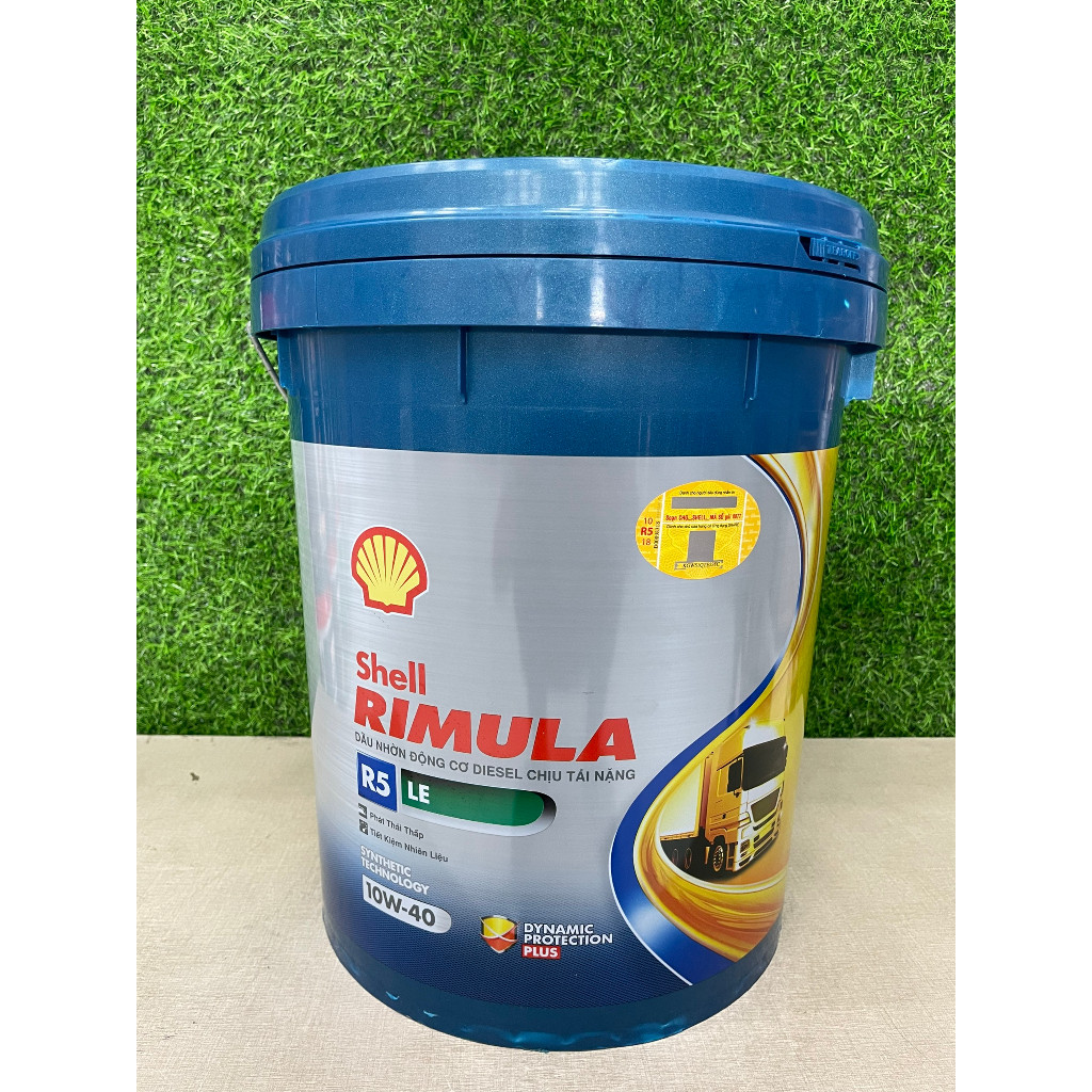 [HÀNG CHÍNH HÃNG] Dầu động cơ cao cấp Shell Rimula R5 LE 10W-40 API CK ...