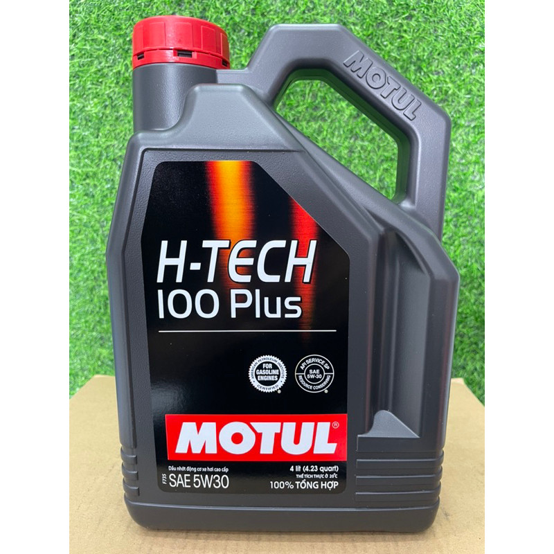 [HÀNG CHÍNH HÃNG MOTUL] Nhớt Tổng Hợp Ô Tô Motul H-Tech 100 Plus 5w30 ...