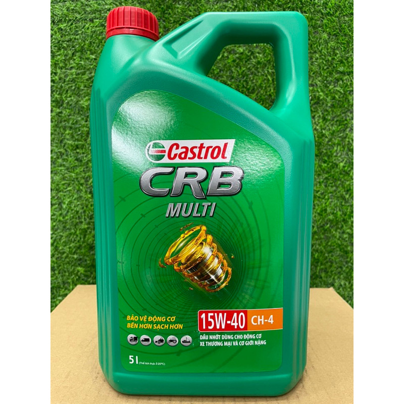 [ HÀNG CHÍNH HÃNG ]Nhớt CASTROL CRB Multi 15W-40 CH-4 (5L) | Shopee ...