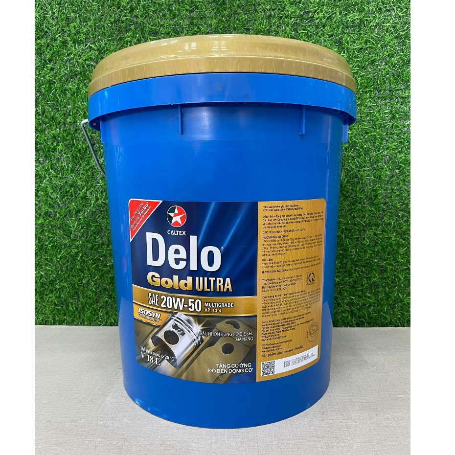 [ HÀNG CHÍNH HÃNG ] Nhớt động cơ ô tô diesel Caltex Delo Gold Ultra ...