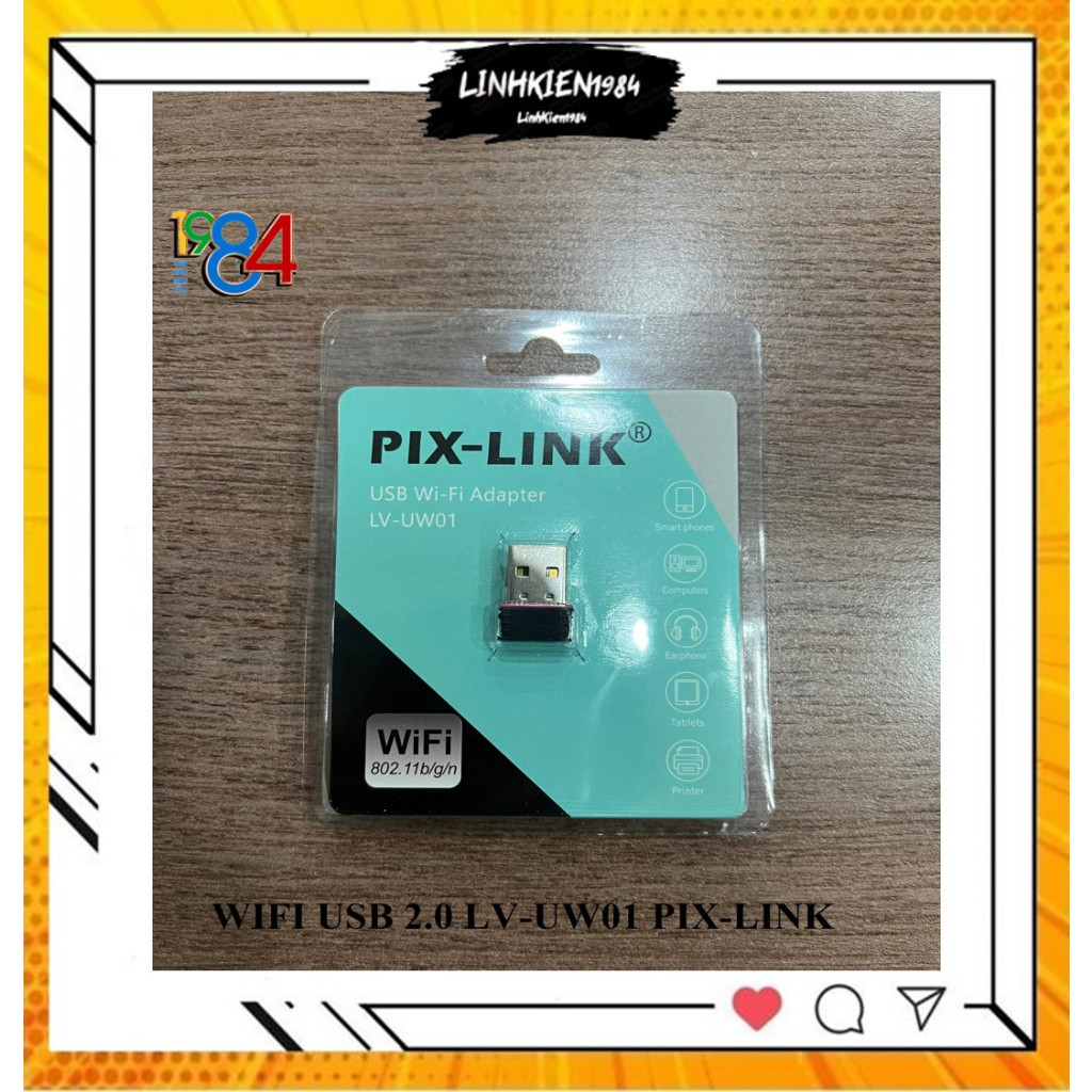 Wifi USB wireless 2.0 lv-UW01 Pix-Link | Shopee Việt Nam
