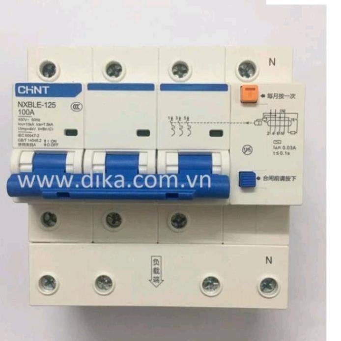 Chint Aptomat 3P+N 100A NXBLE-125 (hàng chính hãng) | Shopee Việt Nam